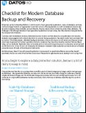 The Checklist for Modern Database Backup and Recovery - Database Trends ...