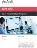 Top 10 Trends in Database Management - Database Trends and Applications