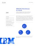 IBM Db2 Warehouse on Cloud: A fully managed data warehouse in the cloud enabling hybrid data ...