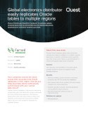 Global electronics distributor reasily replicates Oracle tables ...