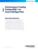 Performance Testing PostgreSQL on Azure NetApp Files - Database Trends ...