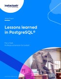 Lessons learned in PostgreSQL - Database Trends and Applications